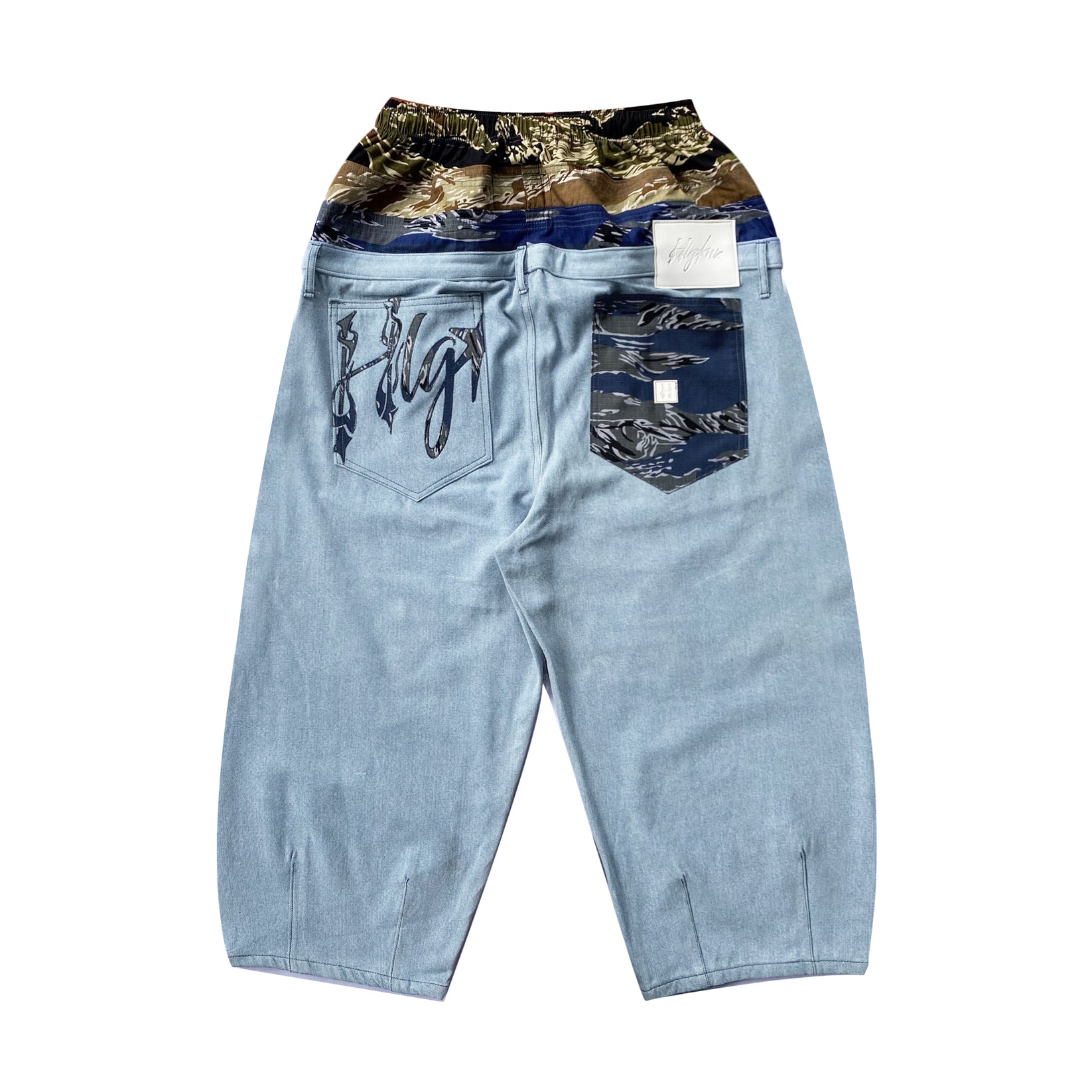 CAMO INFERNO - SUPER BAGGY STACK PANTS – HOOLIGANS